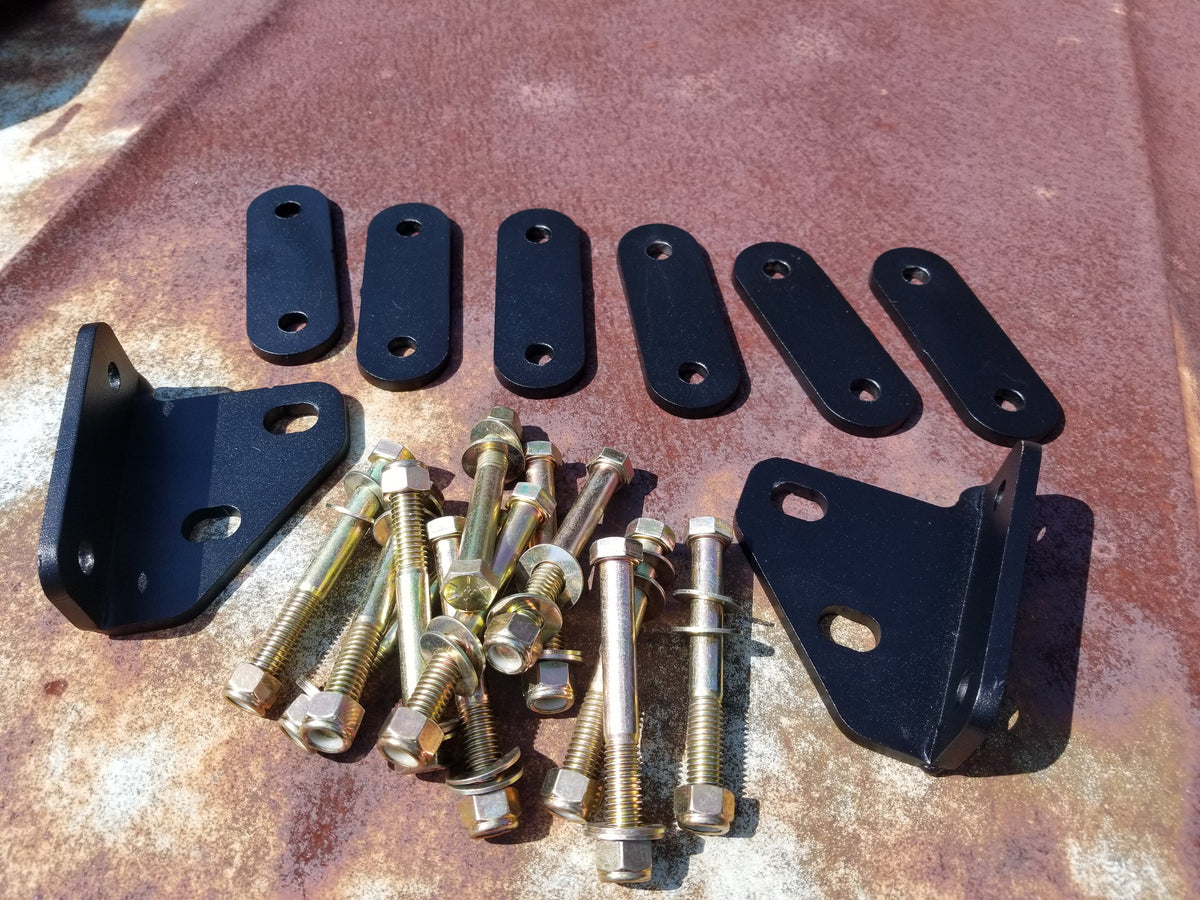 Suspension shackle set – GRC Fabrication