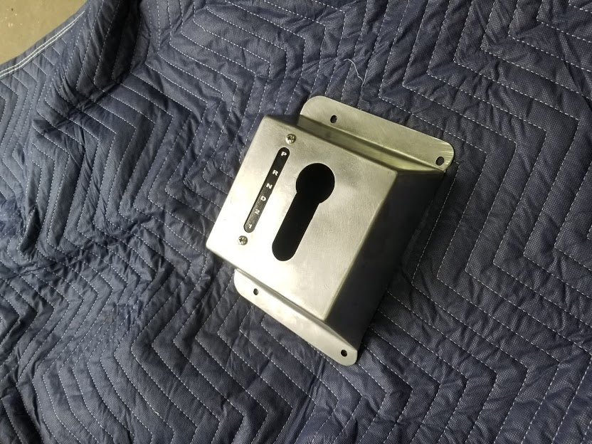 Scout II automatic shifter cover – GRC Fabrication
